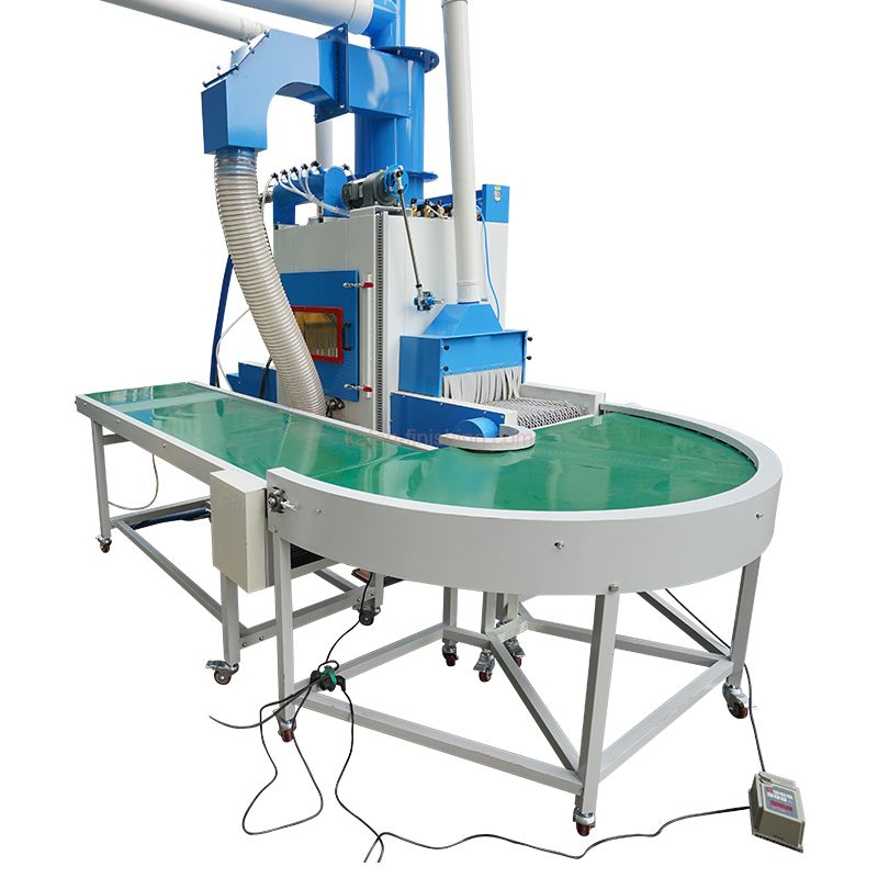 Automatic Inline Sandblasting Machine witn Continuous Conveyor - Buy ...