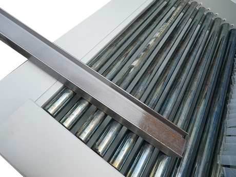 Roller Conveyor Automatic Sandblasting Machine for Steel Beam ...